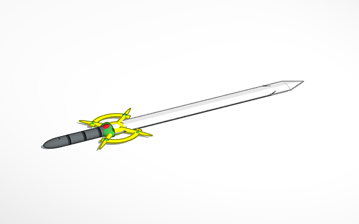 3D design The Divine Longsword (updated) | Tinkercad
