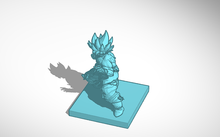 3D design Copy of Goku - Tinkercad