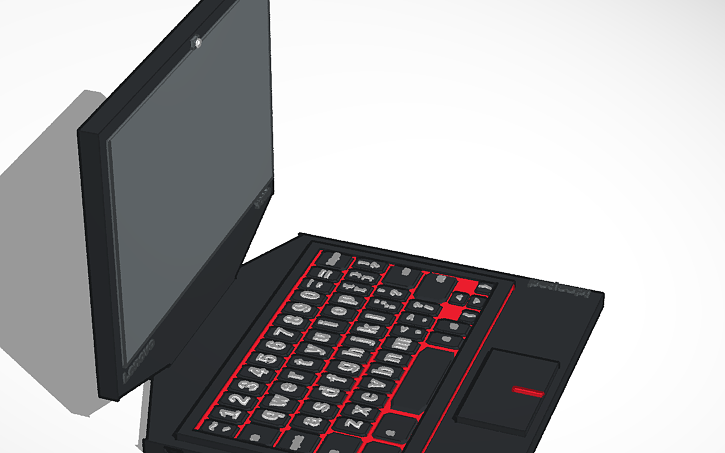 3D design Lenovo ideapad Y700 - Tinkercad