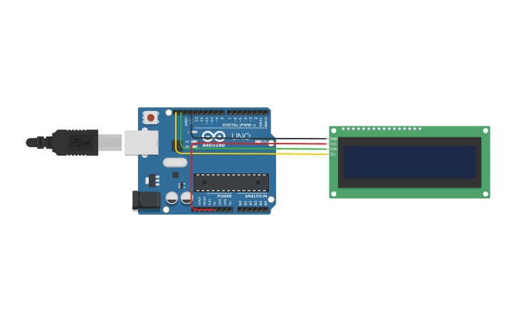 Circuit design ICD+ARDUINO - Tinkercad