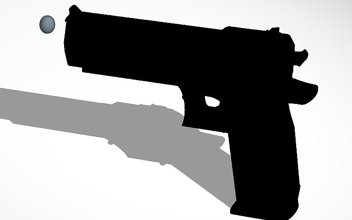 3D design DEAGLE | Tinkercad