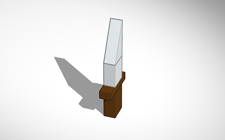 3D design Dagger | Tinkercad