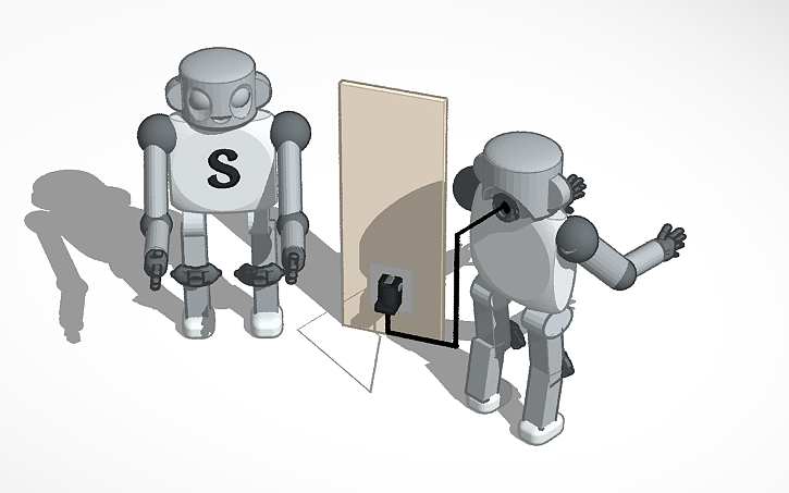 3d Design Robot Tinkercad