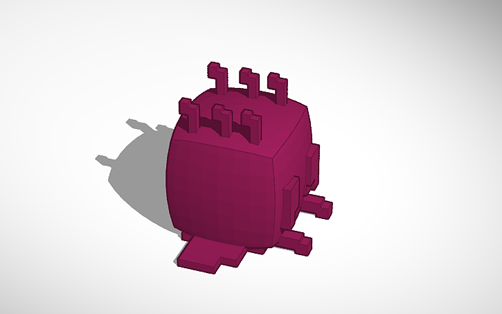 3D design minecraft bee | Tinkercad