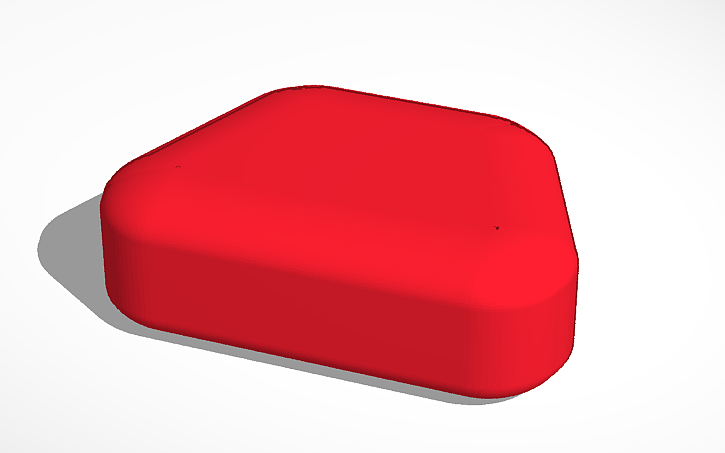 3D design Rounded Trapezoid - Tinkercad