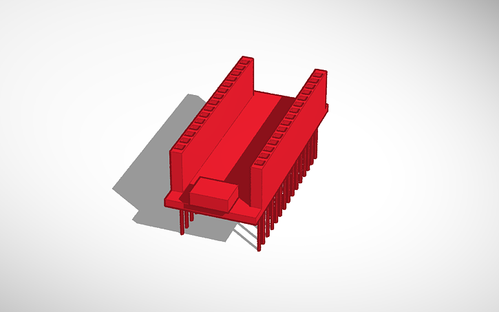 3D design ELEGOO Arduino Nano 3.0v+ - Tinkercad