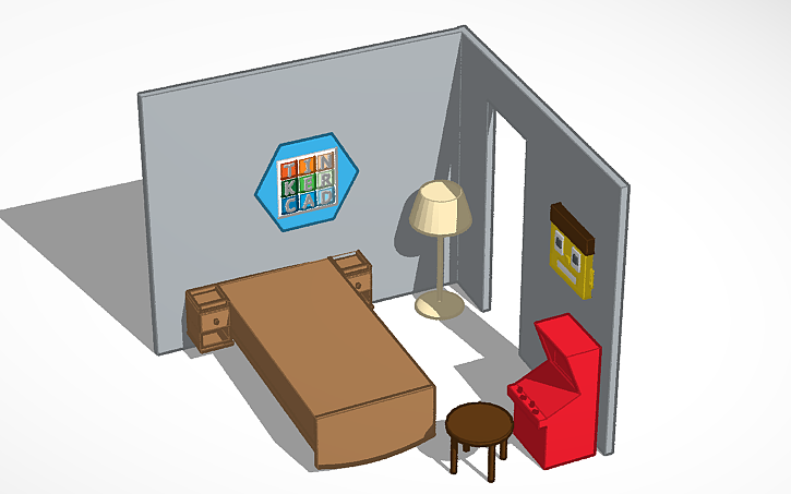 3D design my room | Tinkercad