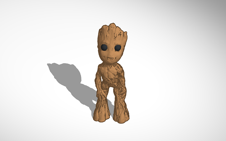 3D design groot - Tinkercad