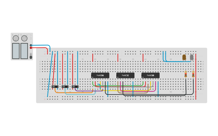 Circuit design assignment 2 - Tinkercad