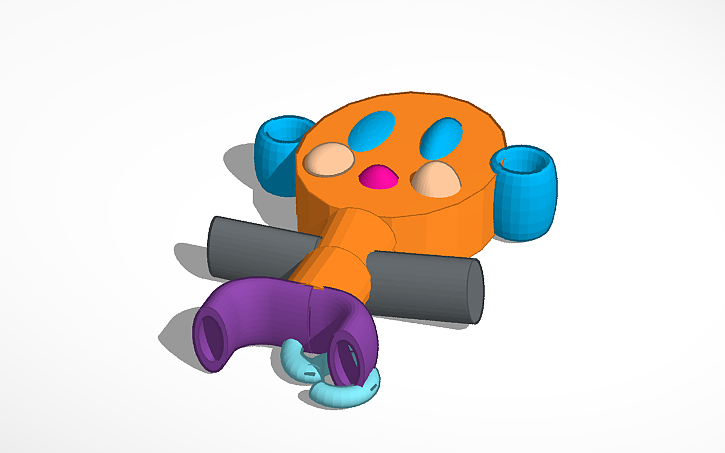 3D design monkey - Tinkercad