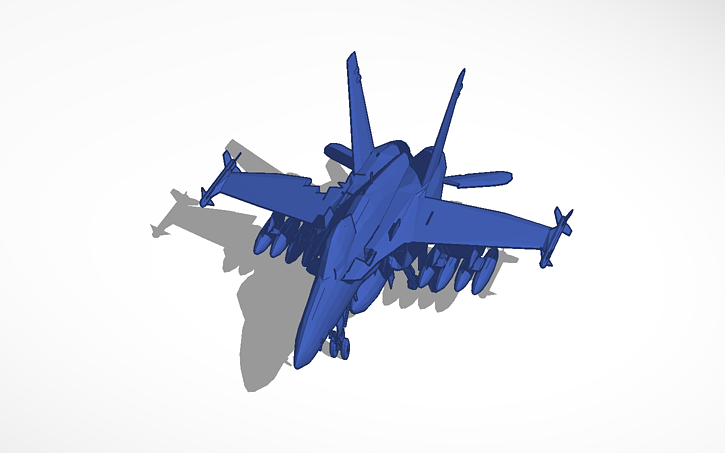3D design Airplane - Tinkercad