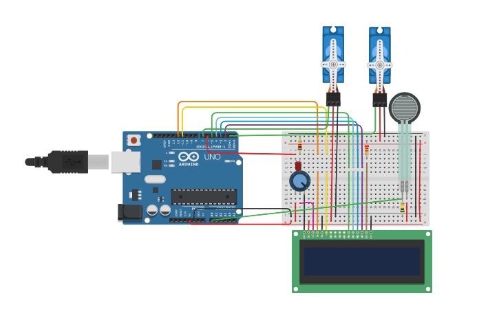 Circuit design Smart Rice Cooker - Tinkercad