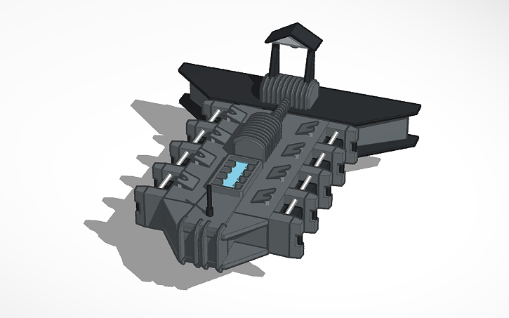 3D design Spaceship - Tinkercad