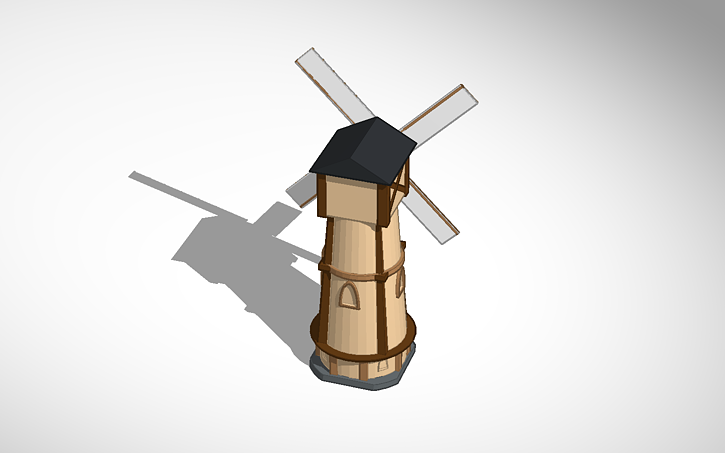 3D design Mill - Tinkercad