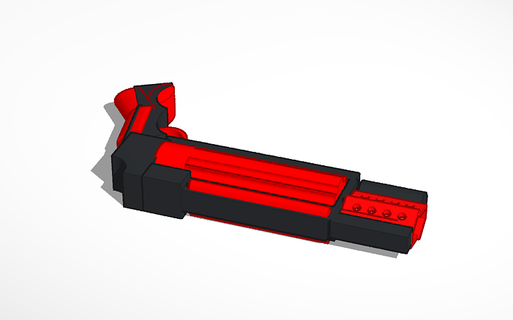 3D design silverhammer revolver revised creation #11 | Tinkercad