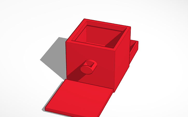 3D design Robo Jewlery Box - Tinkercad