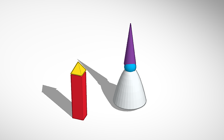 3D design gnome 3 - Tinkercad