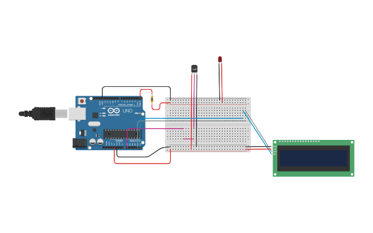 Circuit Design Copy Of Temp Tinkercad