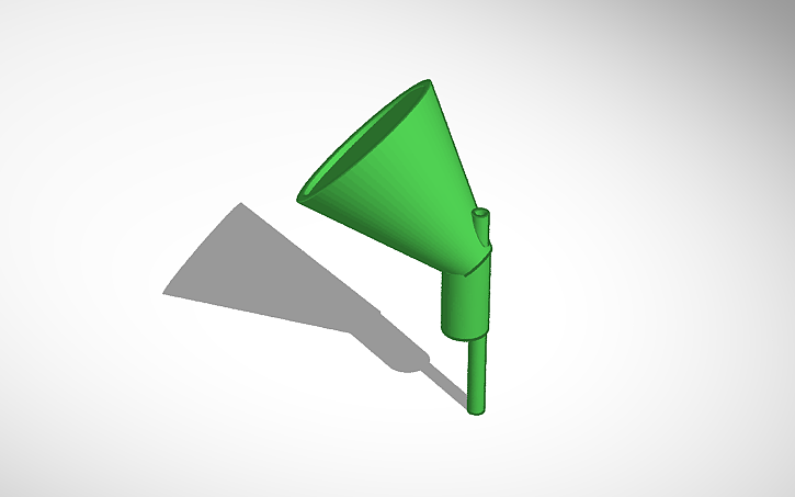 3D design Compressor Funnel 2 - Tinkercad