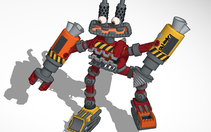 3d Design Earth Island Epic Wubbox Pose 2 Tinkercad