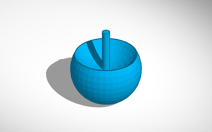 3D design Spinning Tippe-Top | Tinkercad