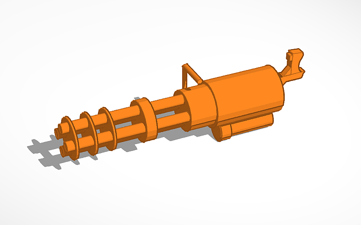3D design M134 Gatling | Tinkercad