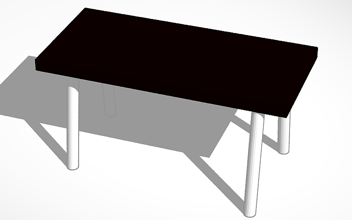 3D design Kichen Table | Tinkercad