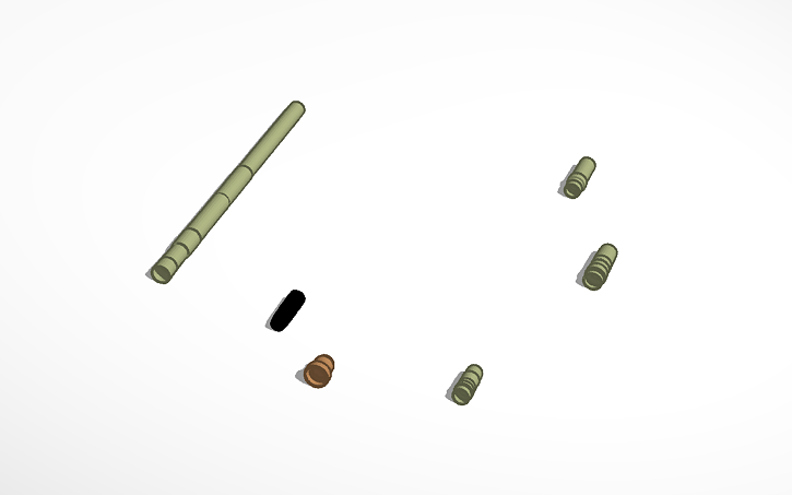 3D design tank barrels | Tinkercad