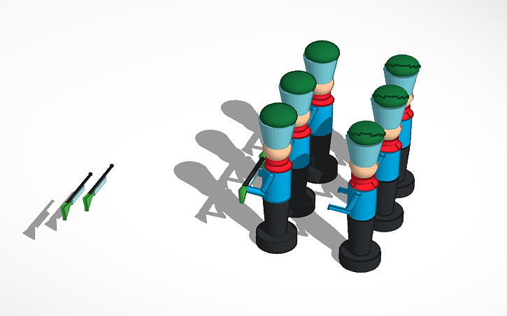 3D design awsome army larry - Tinkercad