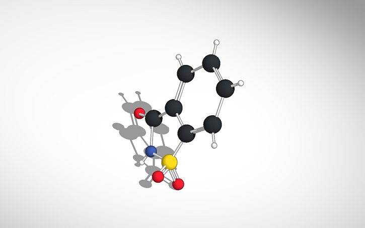 3D design Molecule - Tinkercad