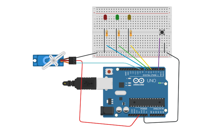 Circuit design ASCII Com | Tinkercad
