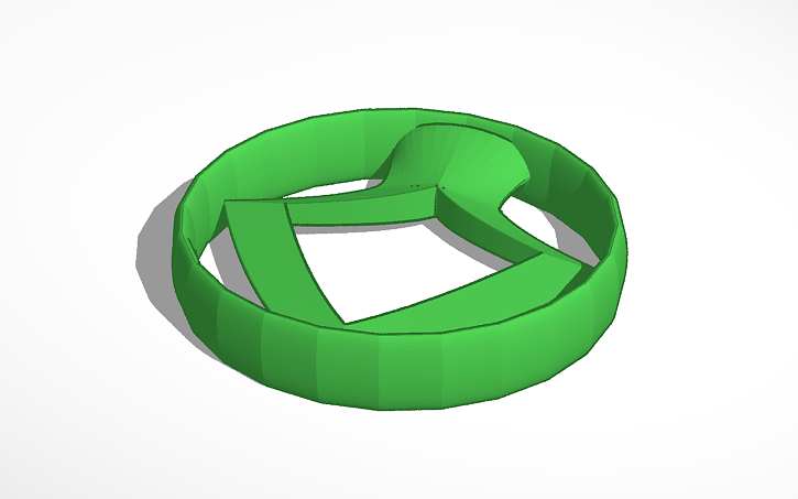 3D design green arrow | Tinkercad