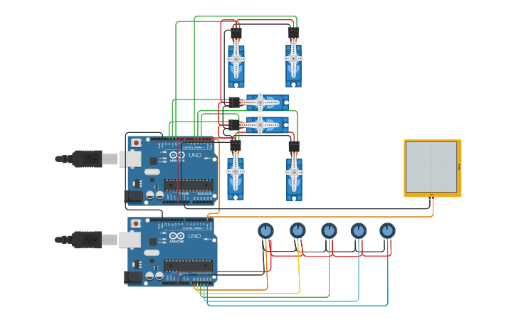 Circuit Design Copy Of Rov Joystick Communications Tinkercad