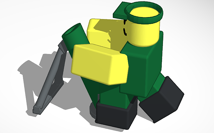 3d Design Tower Defense Simulator Motar Tinkercad