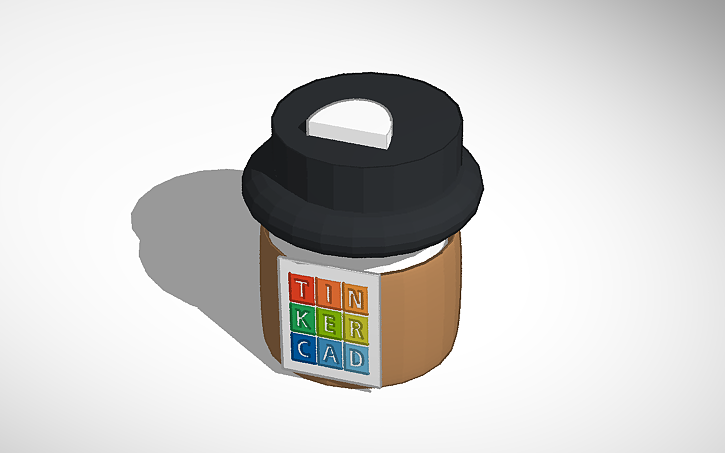3D design My custom coffee cup | Tinkercad