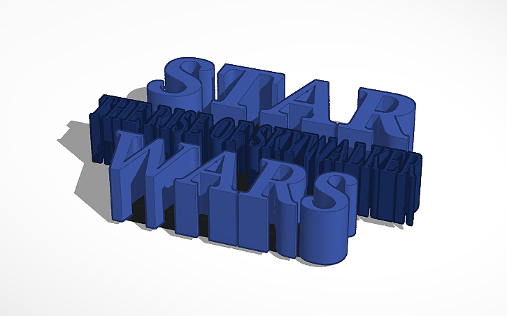3d Design Star Wars Tinkercad 7215