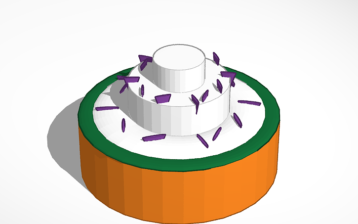 3D design Cake | Tinkercad