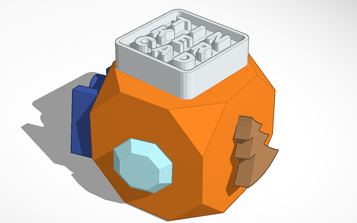 3D design Tinker-Dice - Tinkercad