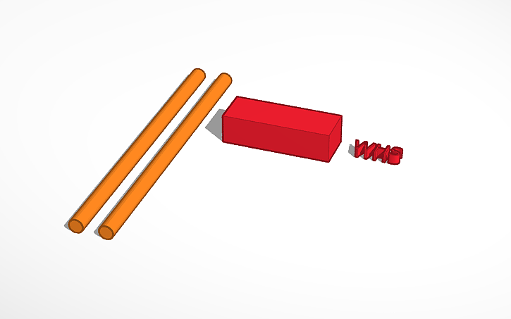 3D design Chopstick Rest Challenge - Tinkercad