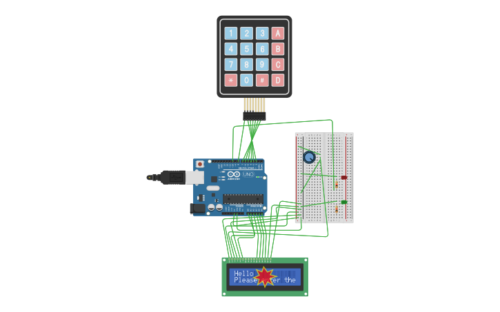 Circuit design final project arduino | Tinkercad