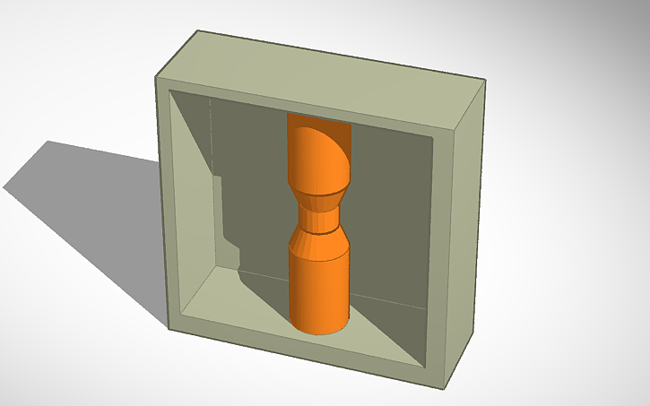 3D design Final Shower Hourglass | Tinkercad