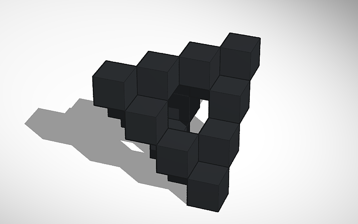 3D design 3D Direction Perception Illusion - Tinkercad