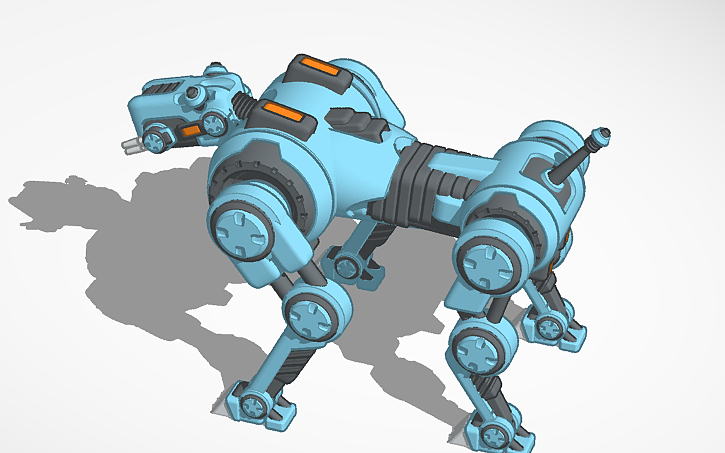 3D design BARCA-X1A - "Beast" Automated Recon Combat Asset - May 2025 ...