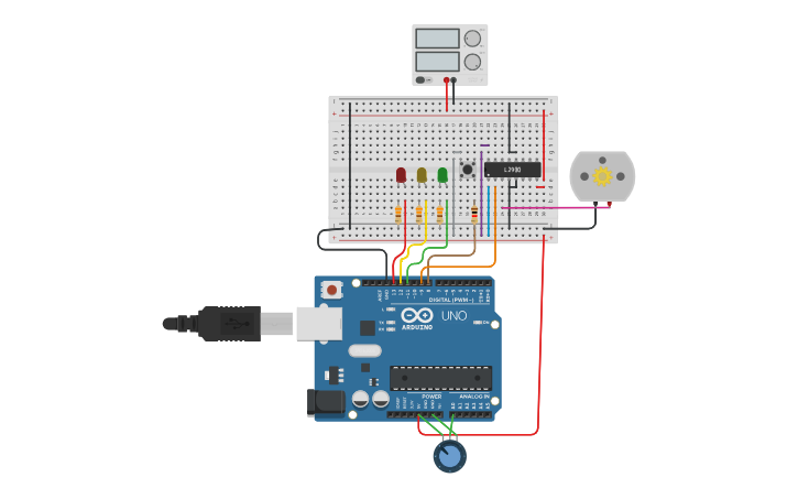 Circuit design MIK-LAB: U6 - Tinkercad