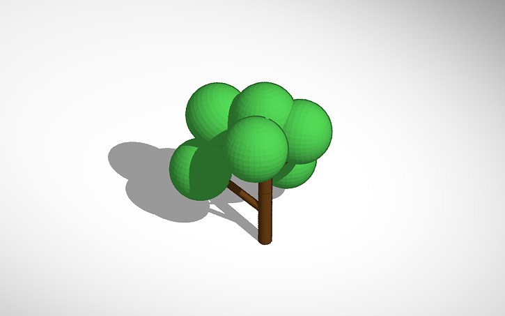 3D design Tree - Tinkercad