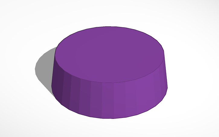 3D design MOLD CORK - Tinkercad