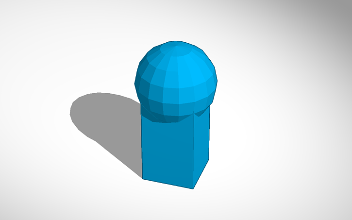 3D design Joystick Nubbin for LCD4884 | Tinkercad