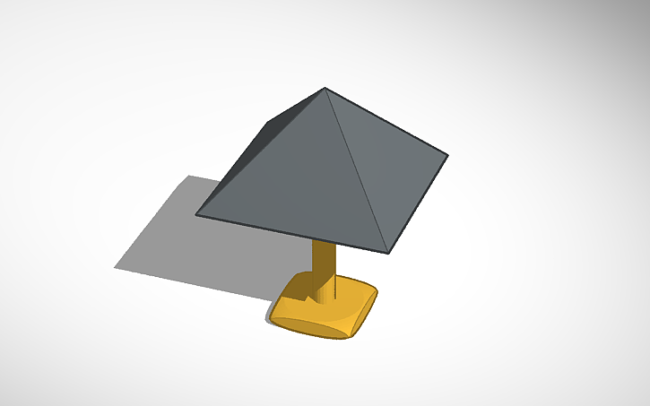 3D design Lamp - Tinkercad