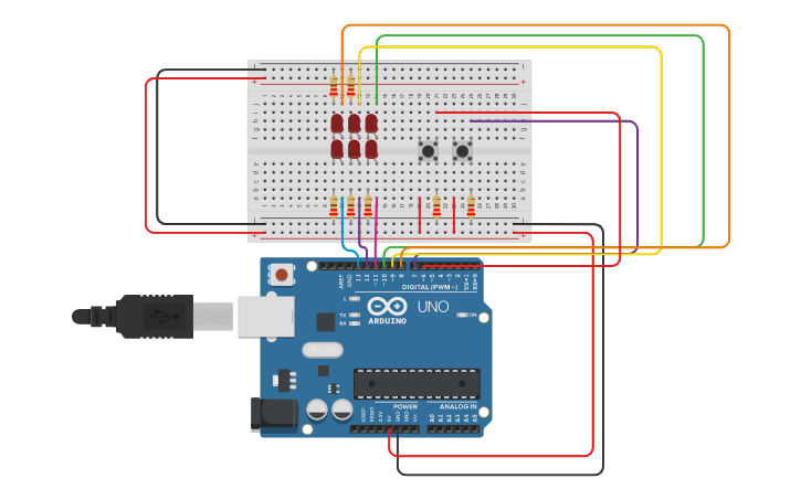 Circuit design step it 4 | Tinkercad