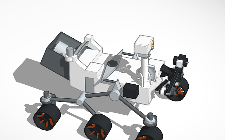 3D design Perserverance Rover | Tinkercad